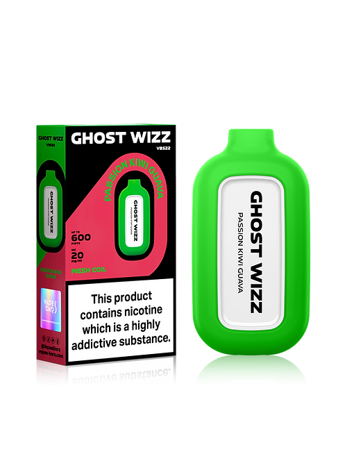 Ghost - Pasionfruit Kiwi Guava - 600 Puffs | Smack That