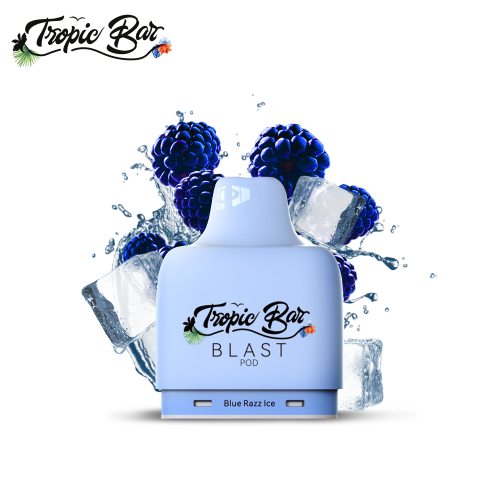 Tropic Bar - Blast - Blue Razz - 8000 Puffs 5% | Smack That
