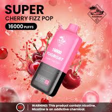 Tugboat - Cherry Fizz Pop - 16000 Puffs - 5% | Smack That