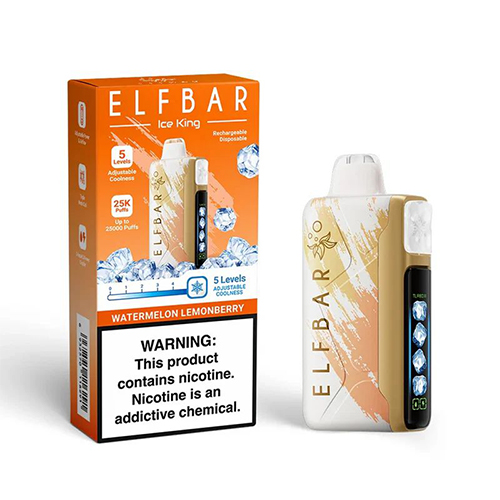 Elf Bar - Ice King - Watermelon Lemonberry - 25000 Puffs - 5% | Smack That
