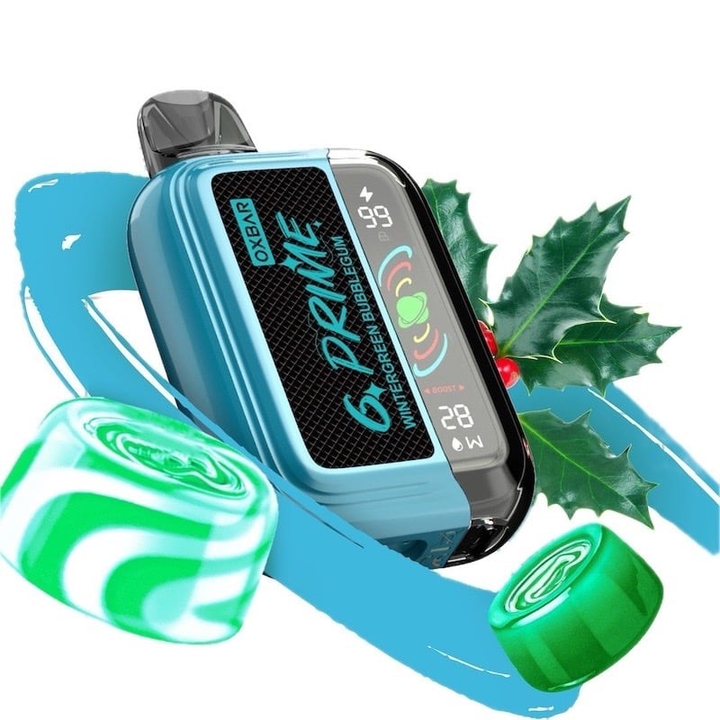 Oxbar - GPrime - Wintergreen Bubblegum - 25000 Puffs - 5% | Smack That