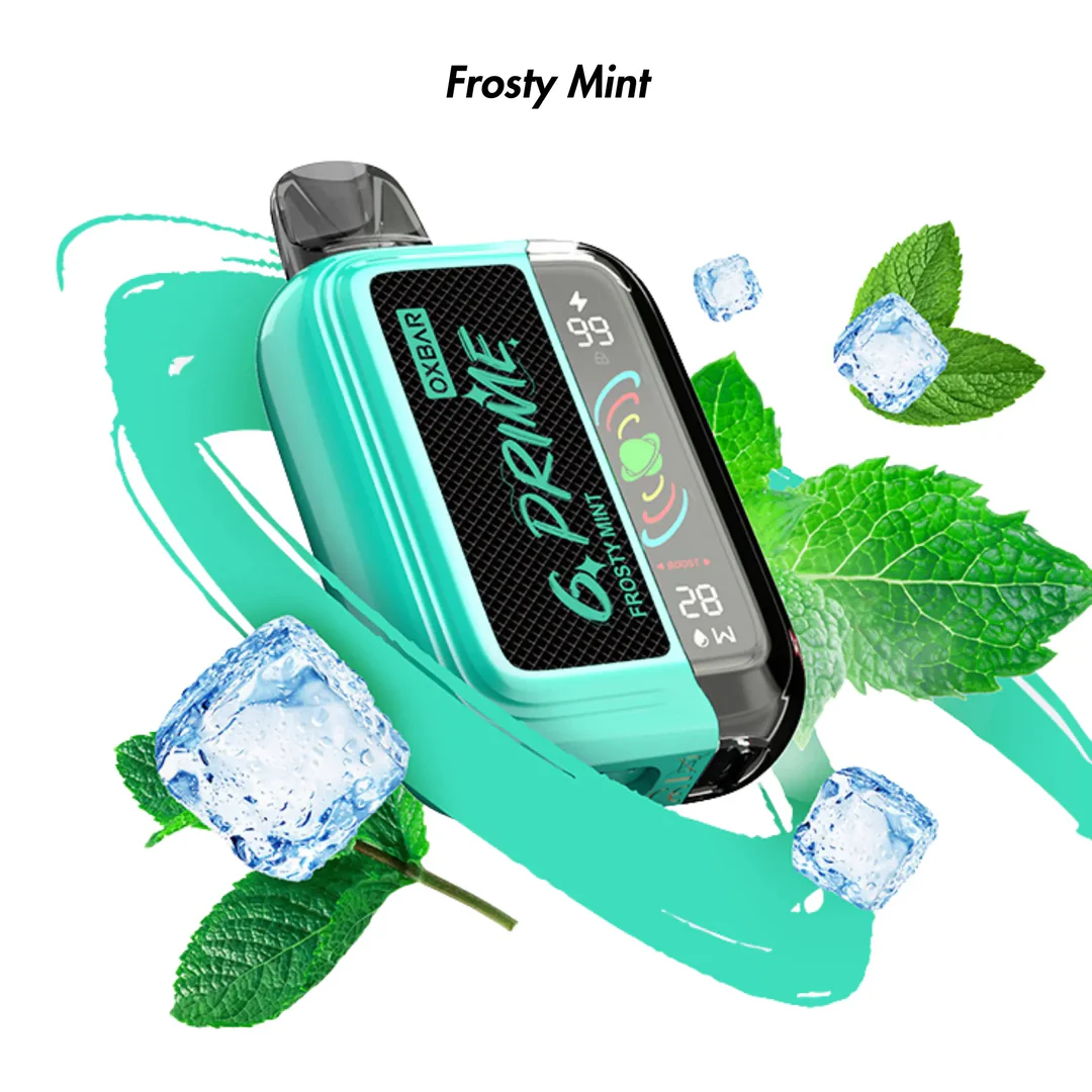 Oxbar - GPrime - Frosty Mint - 25000 Puffs - 5% | Smack That