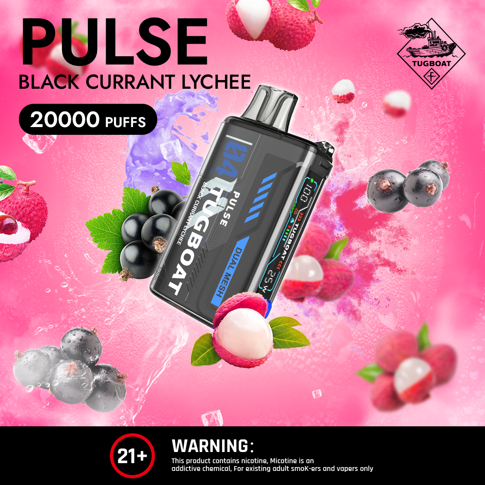 Tugboat - Blackcurrant Lychee - 20000 Puffs - 5% | Smack That